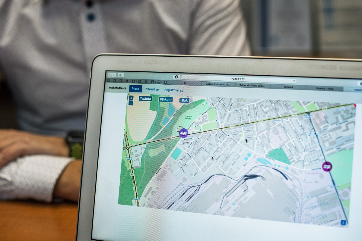Web app for environmental monitoring - EGCEGC