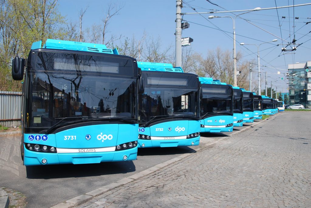 Ten battery-powered trolleybuses are already in operation in the ...
